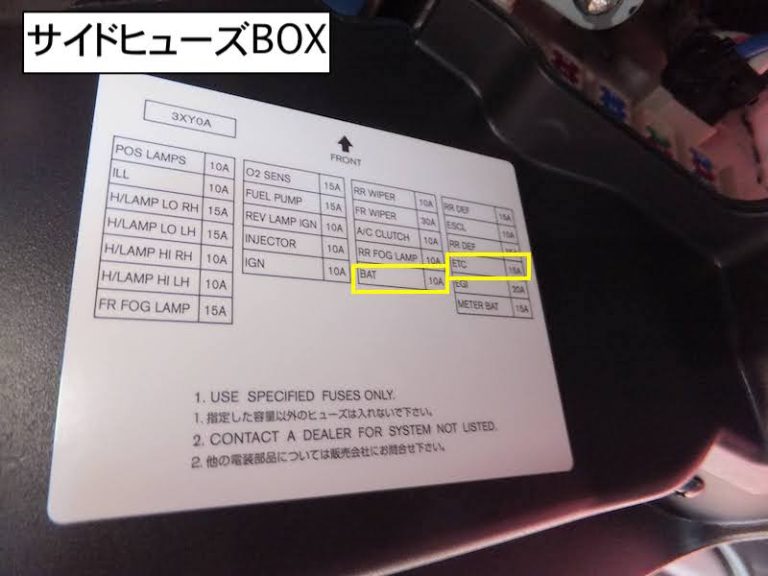 NV350 キャラバン｜ナビ取り付け ヒューズ・ACC ドラレコ電源 | ナビドラレコ取付け説明書